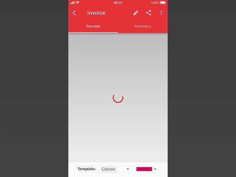 Easy Invoice & Estimate Maker app - teaser