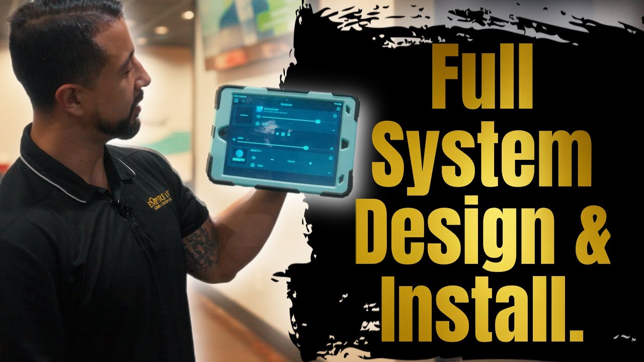Control4 Powered Restaurant | Remote Full Project Video