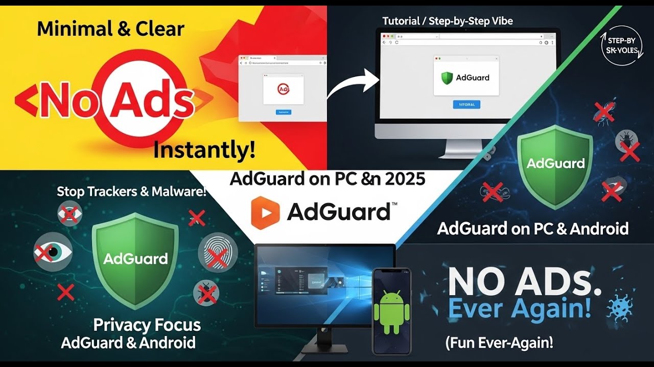 🚫 Block ALL Ads Instantly! AdGuard Extension Tutorial 2025