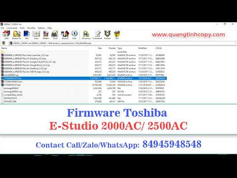 Firmware Toshiba E Studio 2000AC, 2500AC | e-STUDIO 2555C, 3055C, 3555C, 4555C, 5055C | 3028A, 5028A