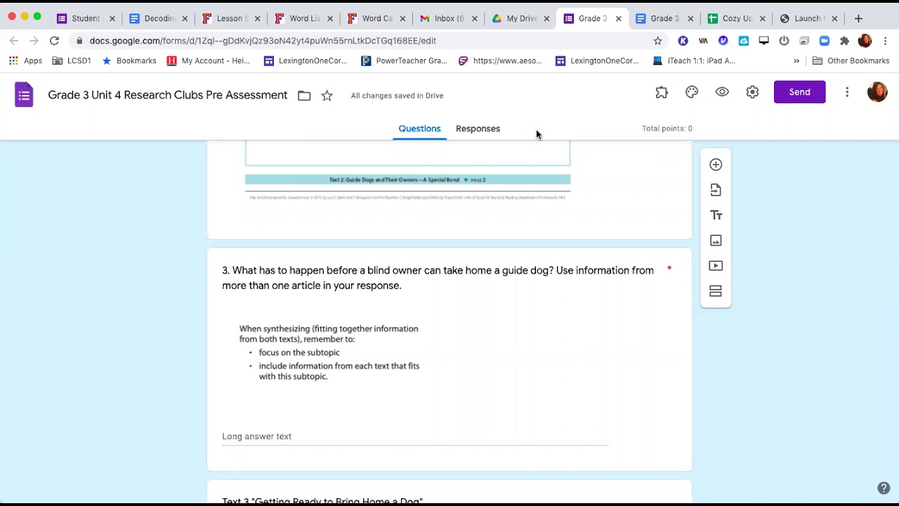 Grade 3 Unit 4 Pre Assessment Question 3 mp4