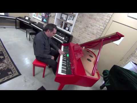 Jazz Piano in "D" on the Samick SG-450 Digital Grand Piano