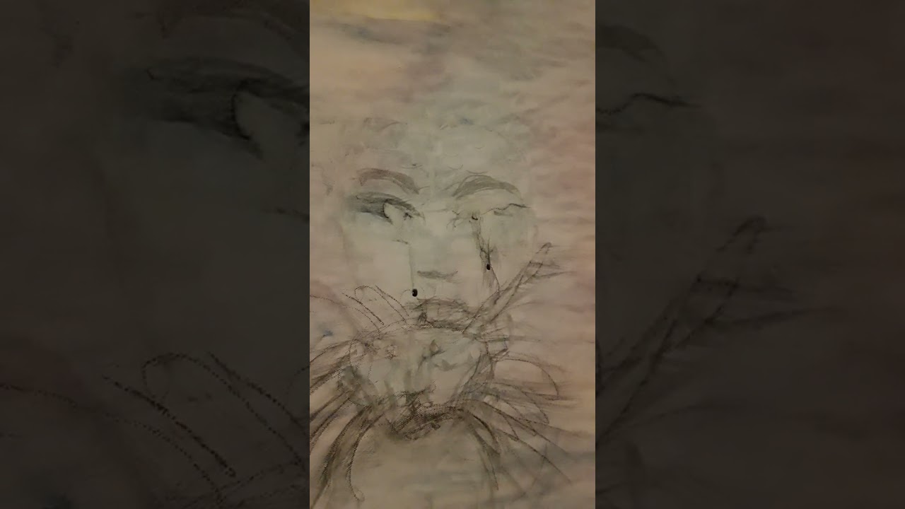 crying ghost inside my art