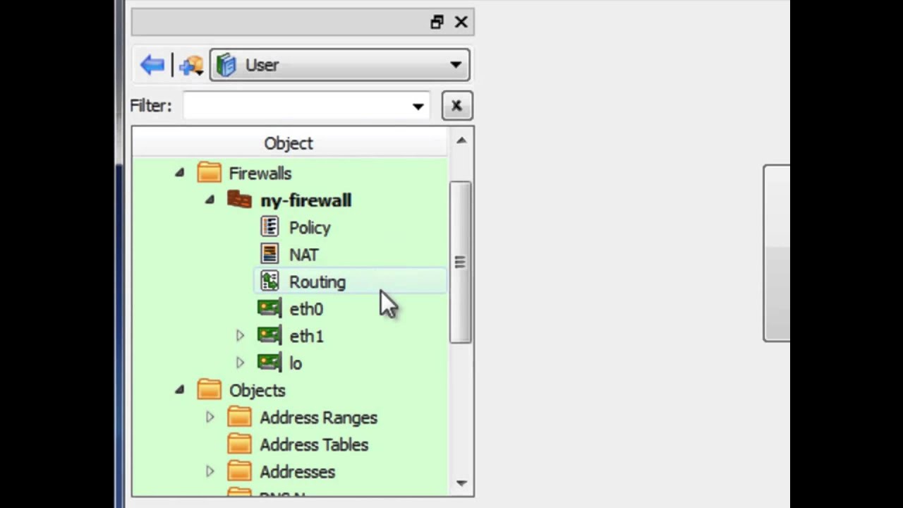 Firewall Builder Tutorial   The Basics