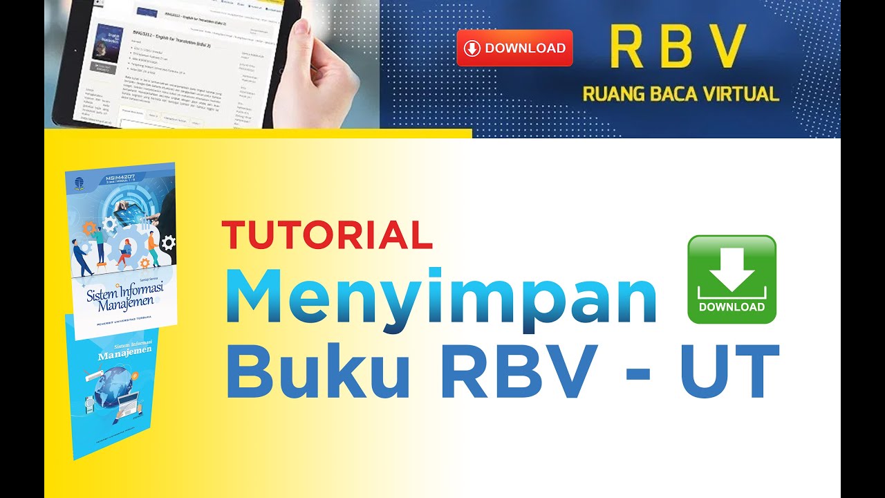 Cara download buku RBV UT dengan mudah