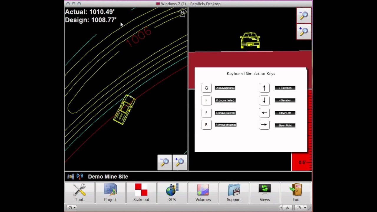 In-Cab Tutorials - Using Simulation Keys in Grade Supervisor