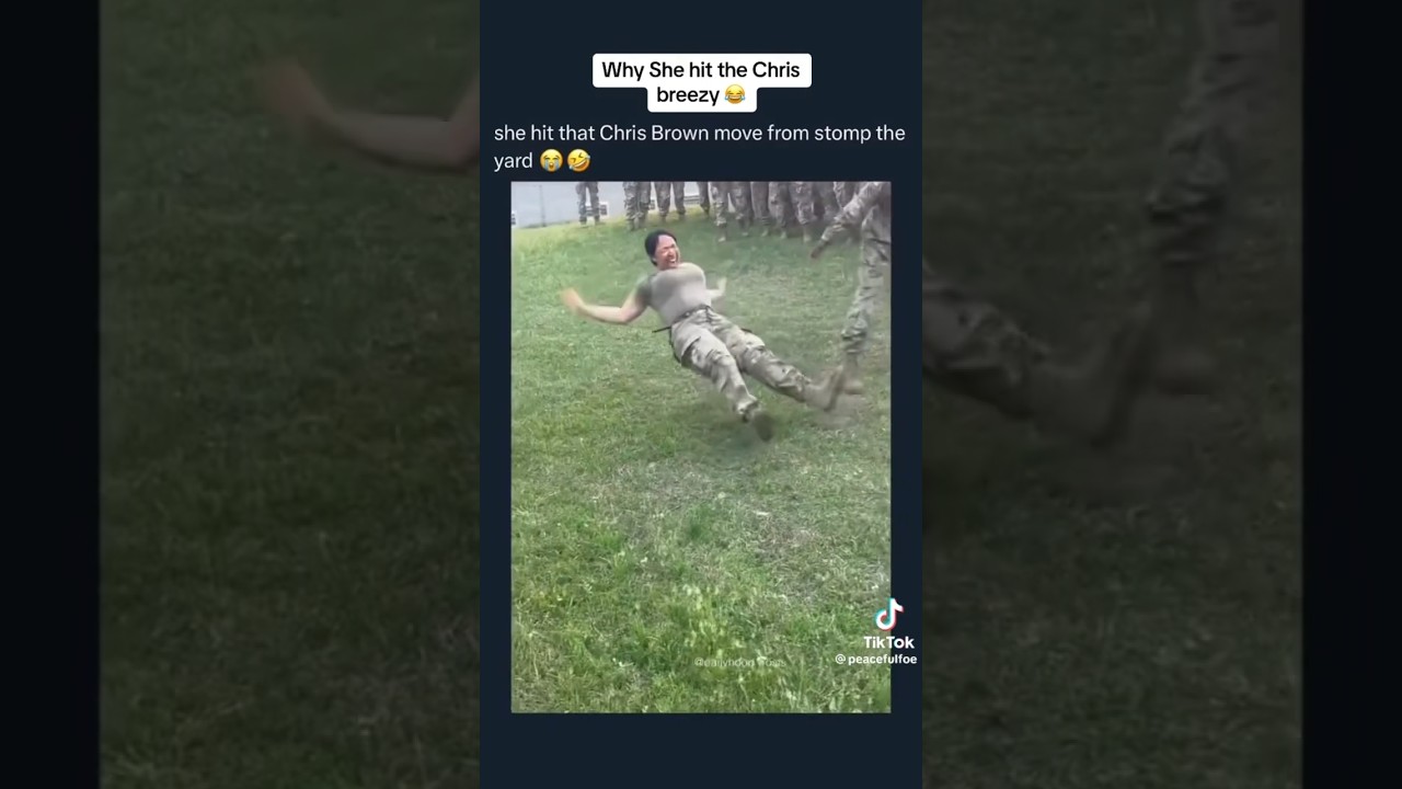 Girl Gets Pepper Sprayed During Training #funny #trending #army