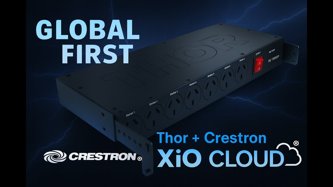 Thor RF11iQP: The First Crestron XiO Cloud® Certified PDU | Global Industry First - Thor ...