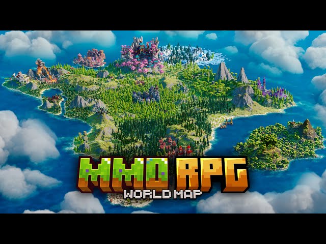 MMO RPG World Map Minecraft Map