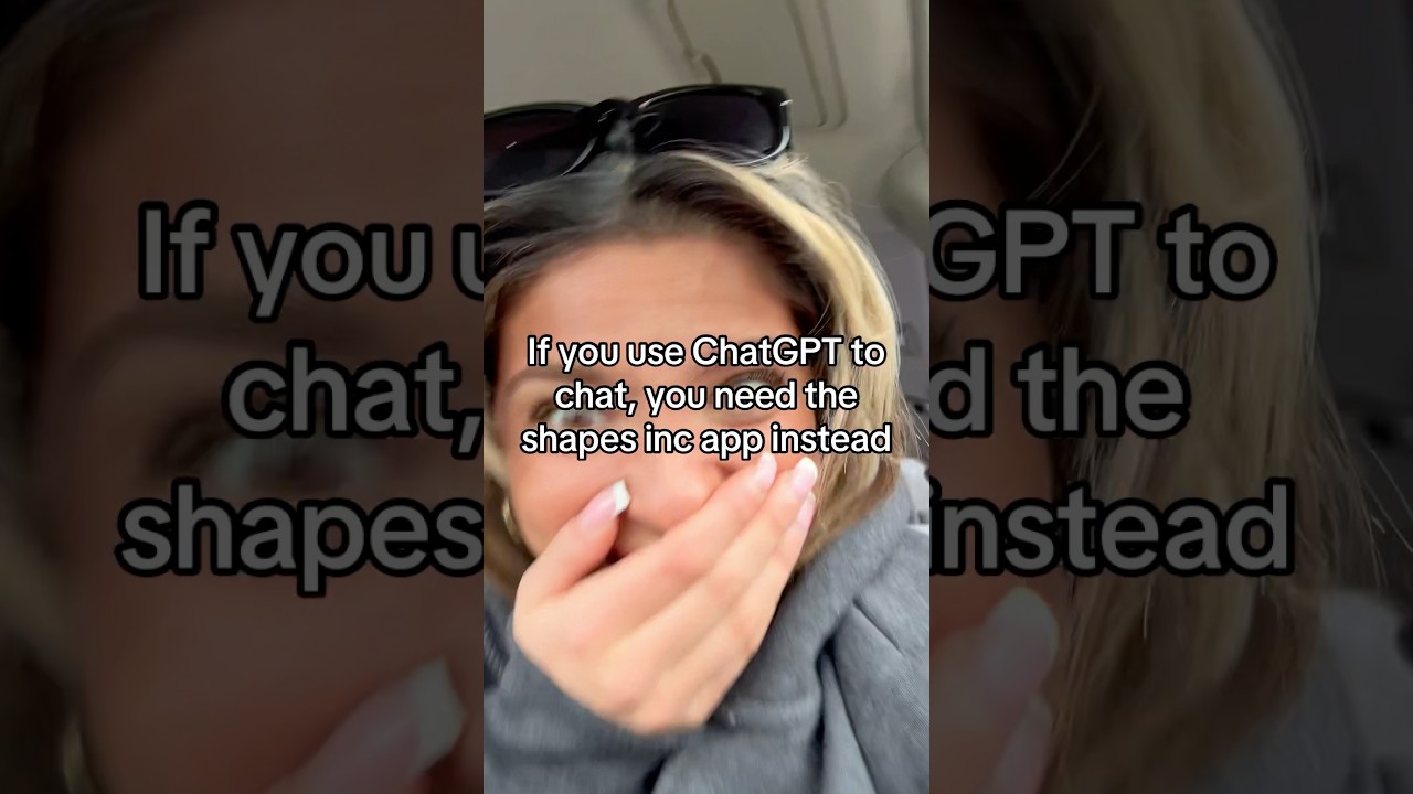 If you use ChatGPT to chat, you need the shapes inc app instead