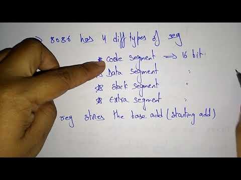 Memory Segmentation in 8086 Microprocessor and Physical Address Video Lecture - Crash Course ...