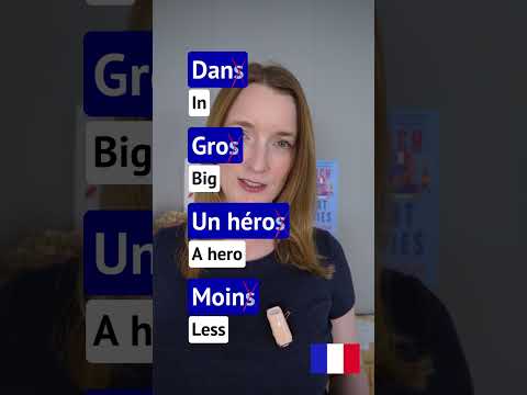 Don't Pronounce the Final S in These French Words