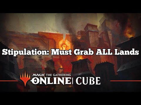 Stipulation: Must Grab ALL Lands | Vintage Cube Draft [MTGO] | Cube