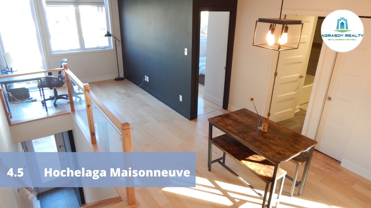 3532B Rue Aylwin, 2-bedroom apartment in Hochelaga Maisonneuve -4,5 a louer (VIRTUAL VISIT)