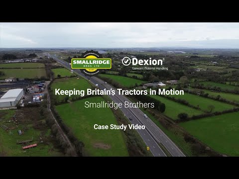 Spare parts warehouse, small parts warehouse for tractors in United Kingdom - Case Study