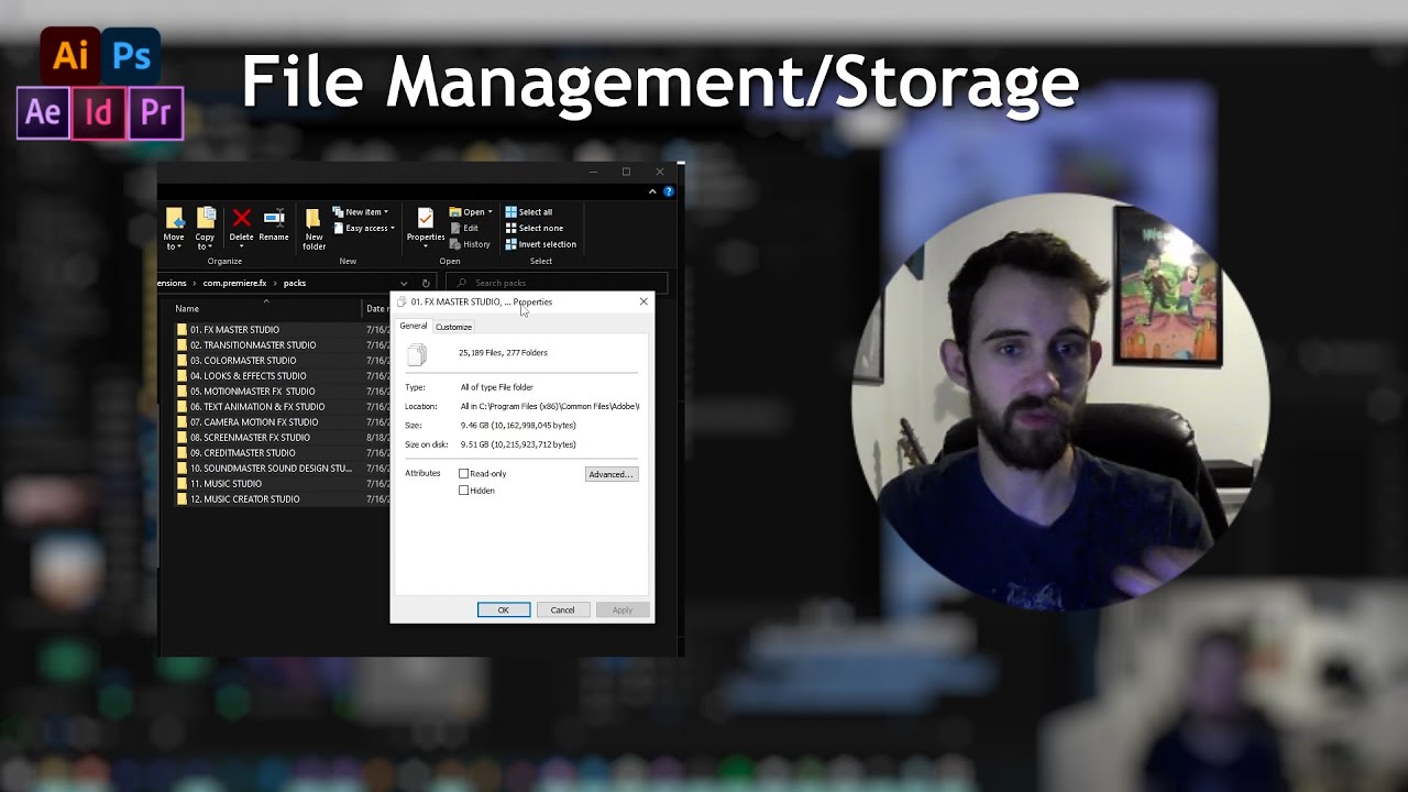 Adobe Extension QuickTip - File Management/Storage
