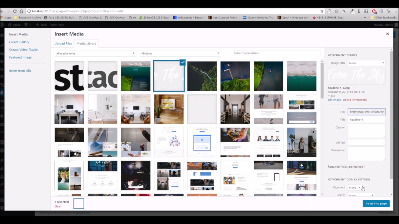 Stack WordPress Theme - Hero Blocks Overview