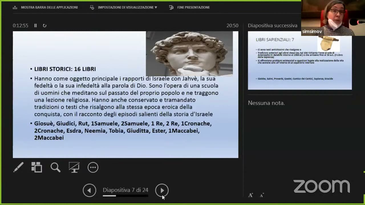 “Camminare con la Bibbia in mano”. Una panoramica sull’Antico ...