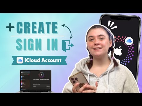 How to create or log into an iCloud account on iPhone and MacBook