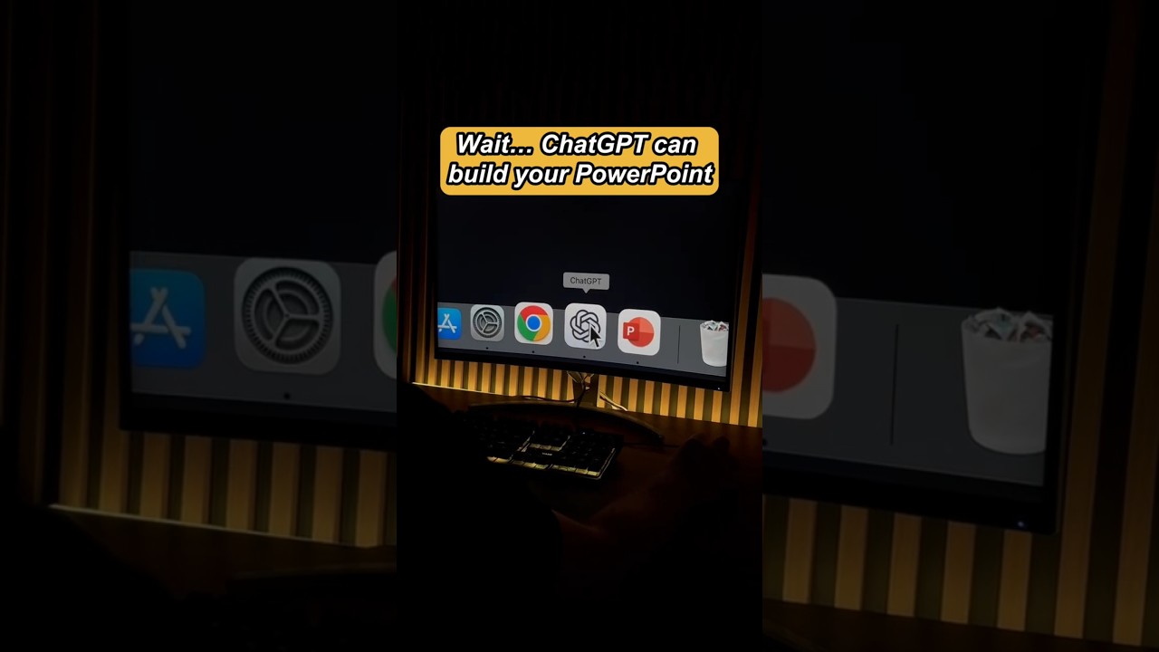 ChatGPT can create a PowerPoint presentation 🤯
