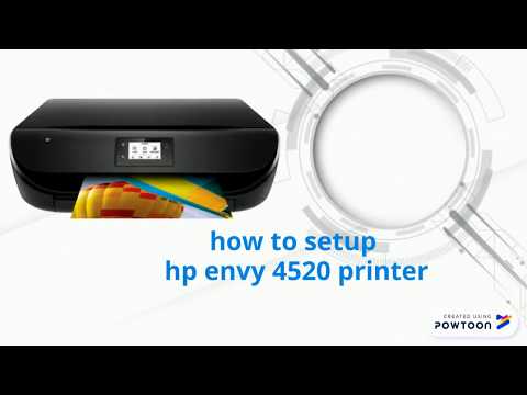 How to setup HP Envy 4520 Printer | Driver Download ( New 2020 User Guide )