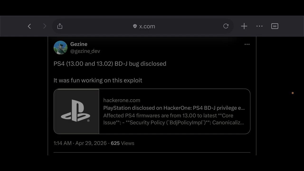 PS4 13.00 & 13.02 Jailbreak Released