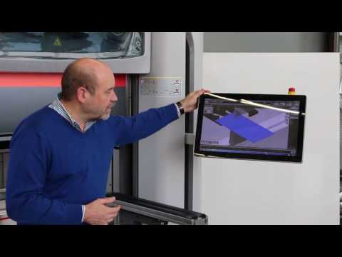 Bystronic Pressbrake: Xcite - Ergonomic monitor holder (English)
