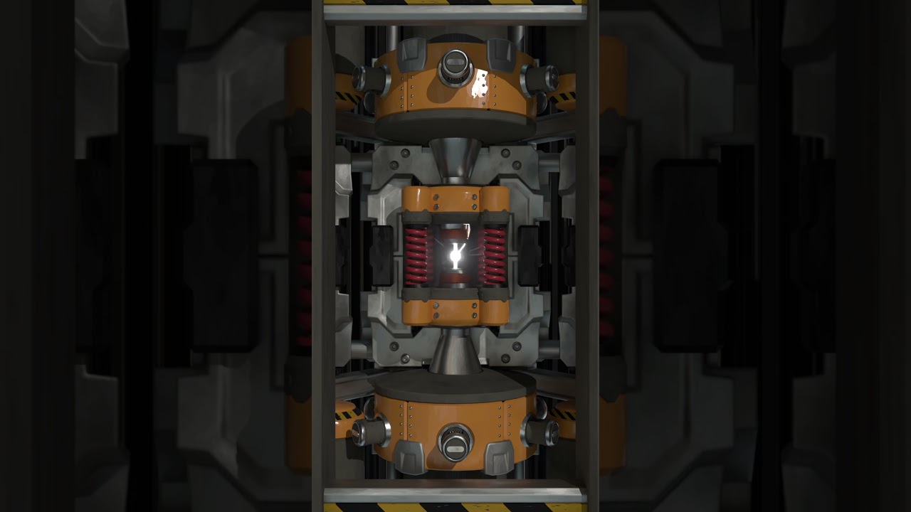 Particle Storage Production #satisfactory #satisfying #blender