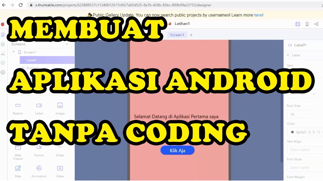 How to Make an Android App Without Coding #1