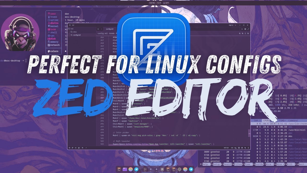 Zed Editor: The Perfect Linux Config Editor