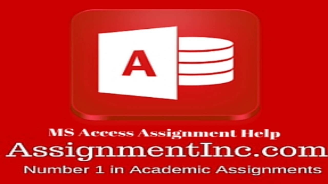 MS Access Assignment Help