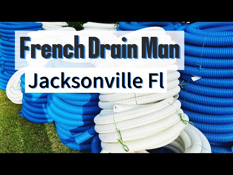 French Drain Man Products Available NorthEast Florida (Jacksonville)