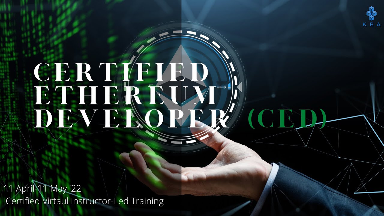CERTIFIED ETHEREUM DEVELOPER PROGRAM
