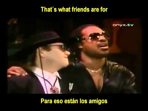 That's What Friends Are For Dionne Warwick Lyrics Live Subtitulada Traducida Español Inglés
