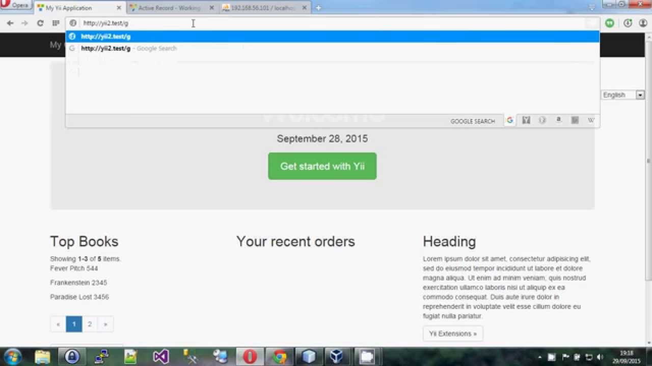 Yii 2.0 Part 14 - Database Access Part 2: ActiveRecord