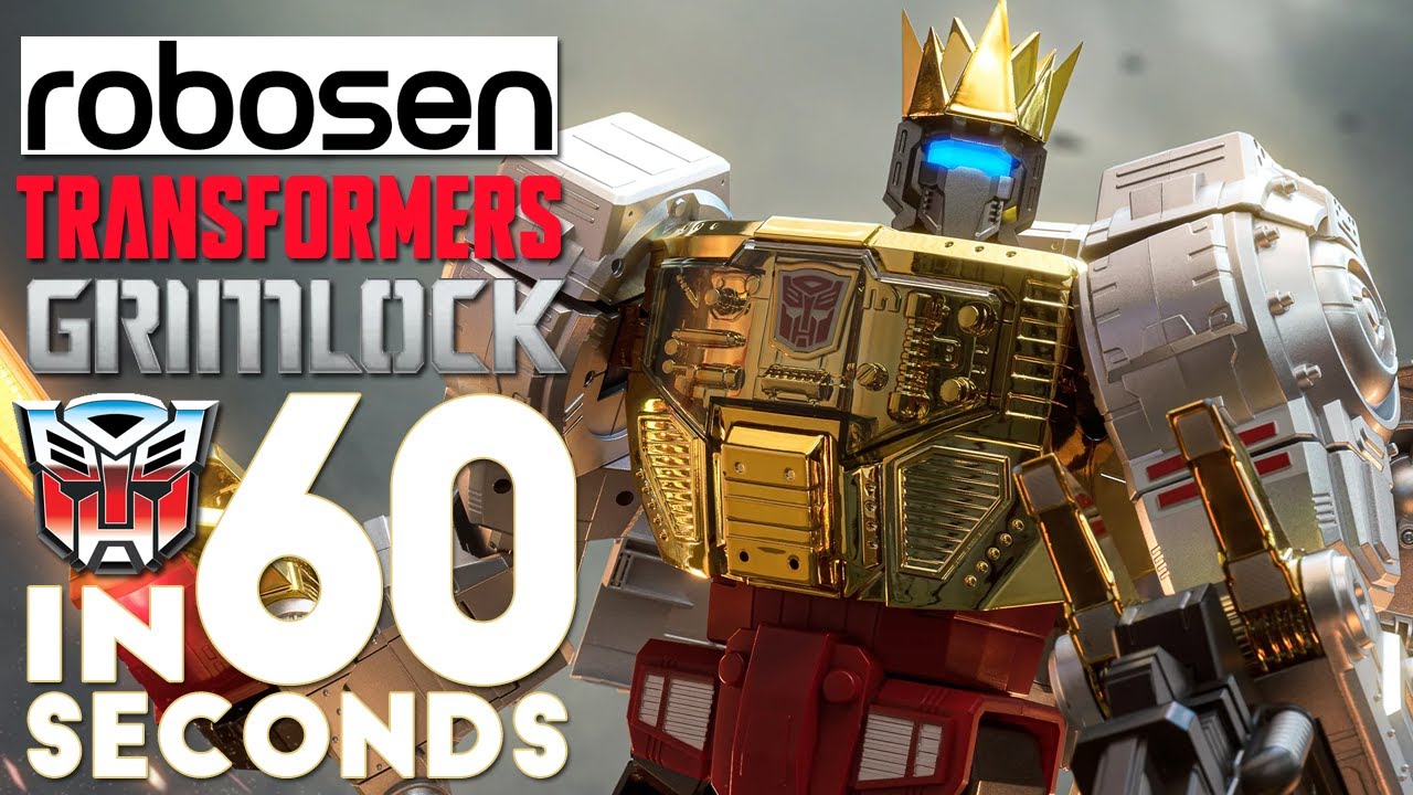 Robosen Transformers Grimlock In 60 Seconds