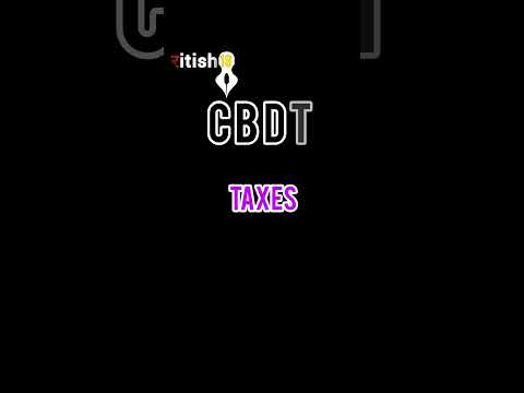 the full form of CBDT