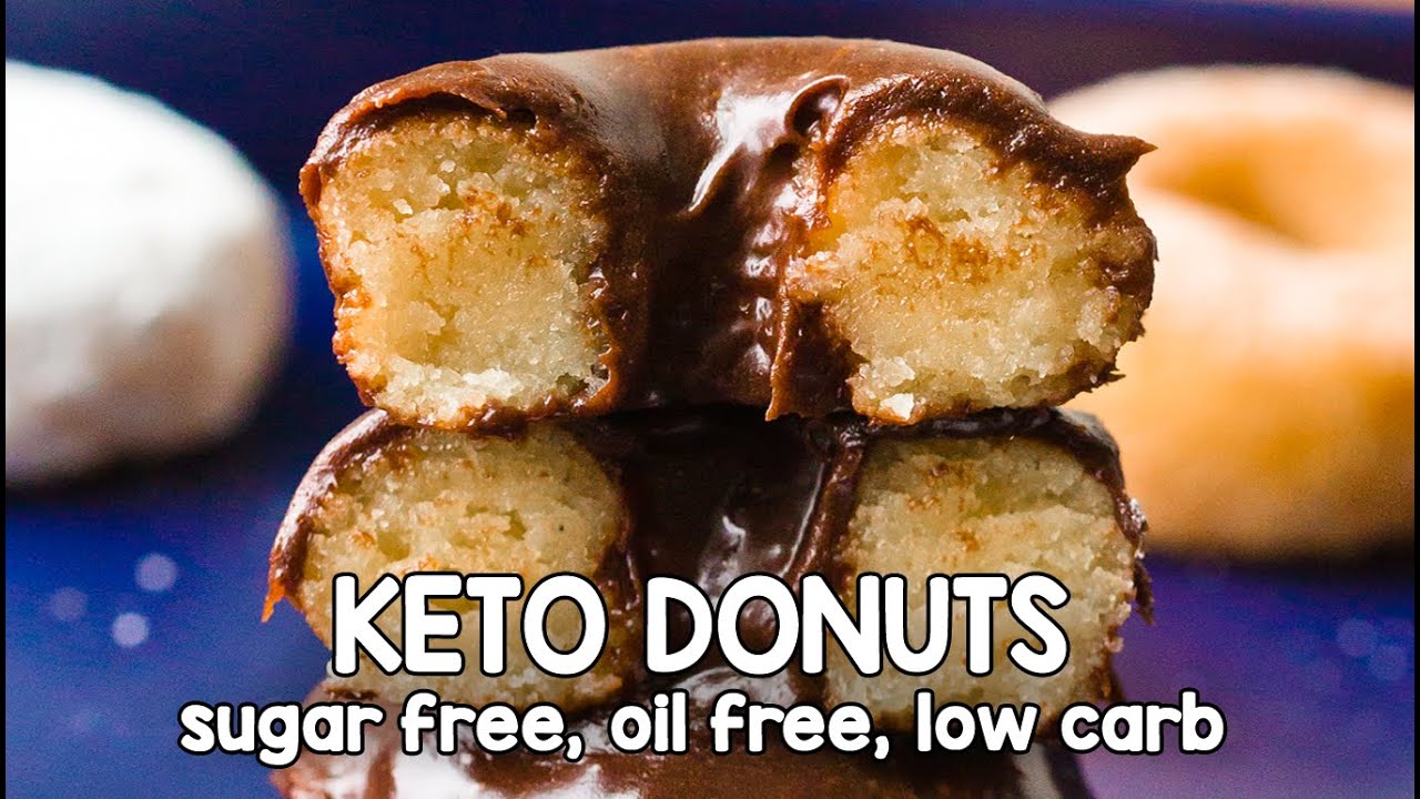 {Sugar Free Recipe} - Keto Donuts, 5 Ways!
