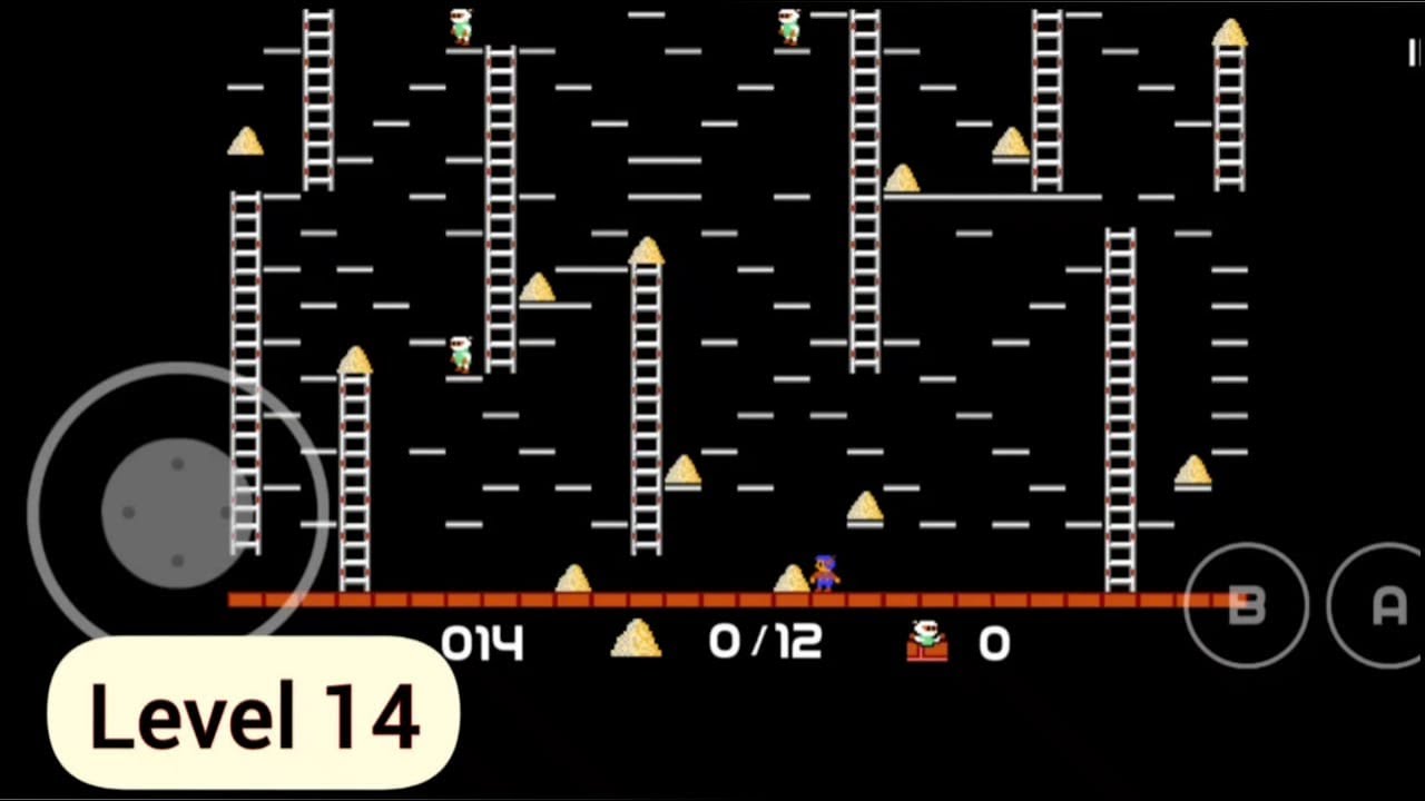 Mine Runner level 14 Challenging Puzzle/Hardcore game