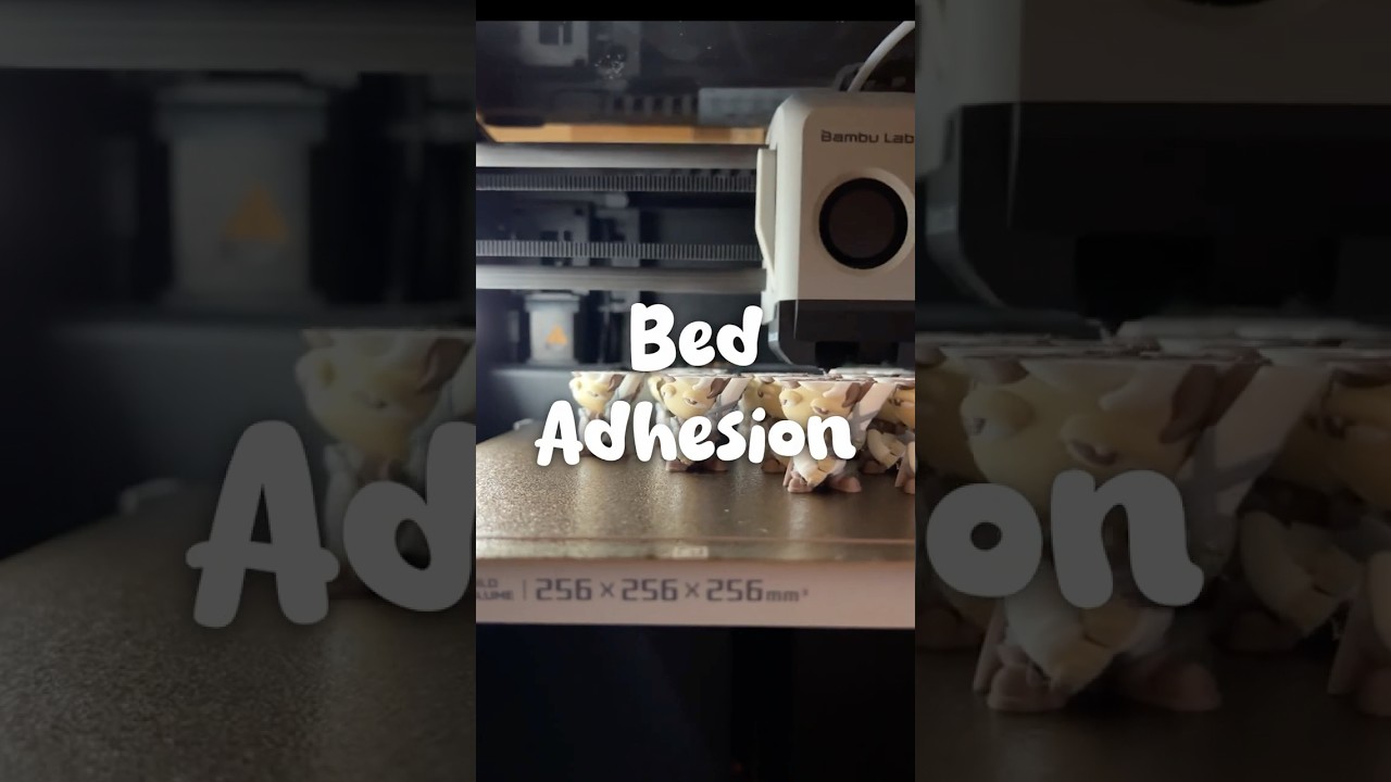 Perfect print bed adhesion every time!