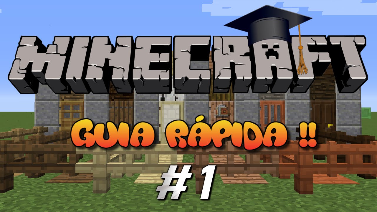 Guia Rapida Minecraft | Tipos de Puerta y  Vallas de Madera | EP1