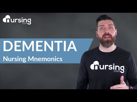 Does the patient have Dementia, or not??? | DEMENTIA | Nursing Mnemonic