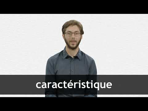 English Translation of “CARACTÉRISTIQUE” | Collins French-English ...