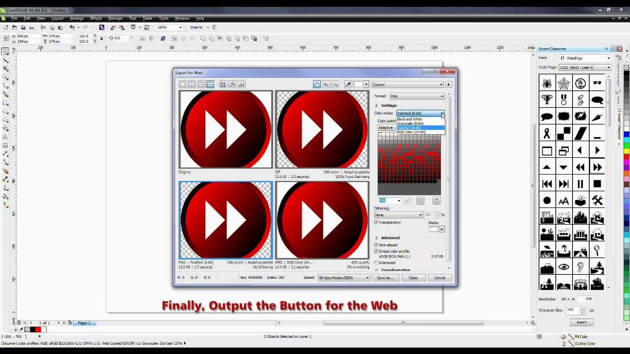 3D Button in Three Steps