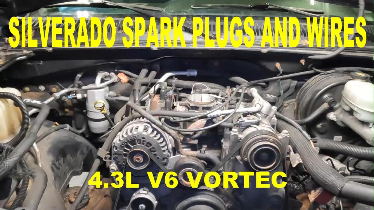 HOW TO CHANGE SPARK PLUGS AND WIRES ON A CHEVY 4.3L V6 VORTEC ENGINE WITH TIPS AND TRICKS.