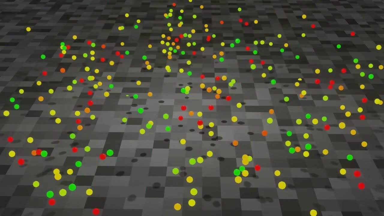 Bouncing balls with Blender Simulation Nodes - Day 1 - 3.5 Alpha