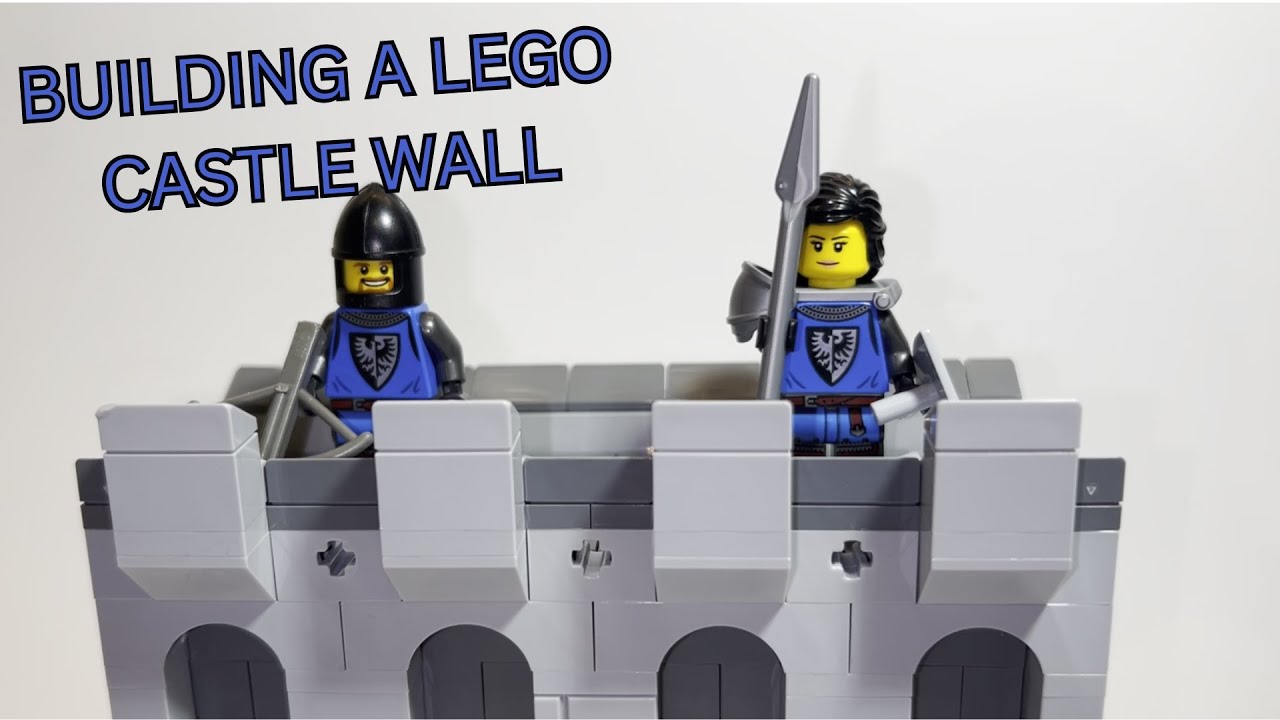 How to Build a Modular LEGO Castle Wall | Beginner Tutorial
