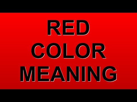 RED COLOR MEANING