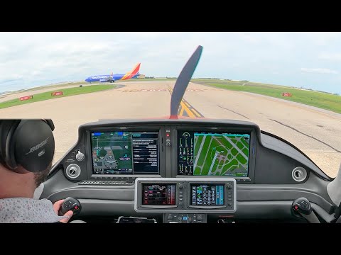 Departing Class Charlie in Cirrus SR22 G7 | Nashville BNA