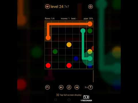 Flow Free game tutorial and training